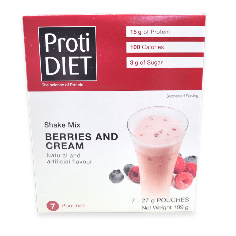 Proti diet - Protein shake mix : berries and cream – Win in Health