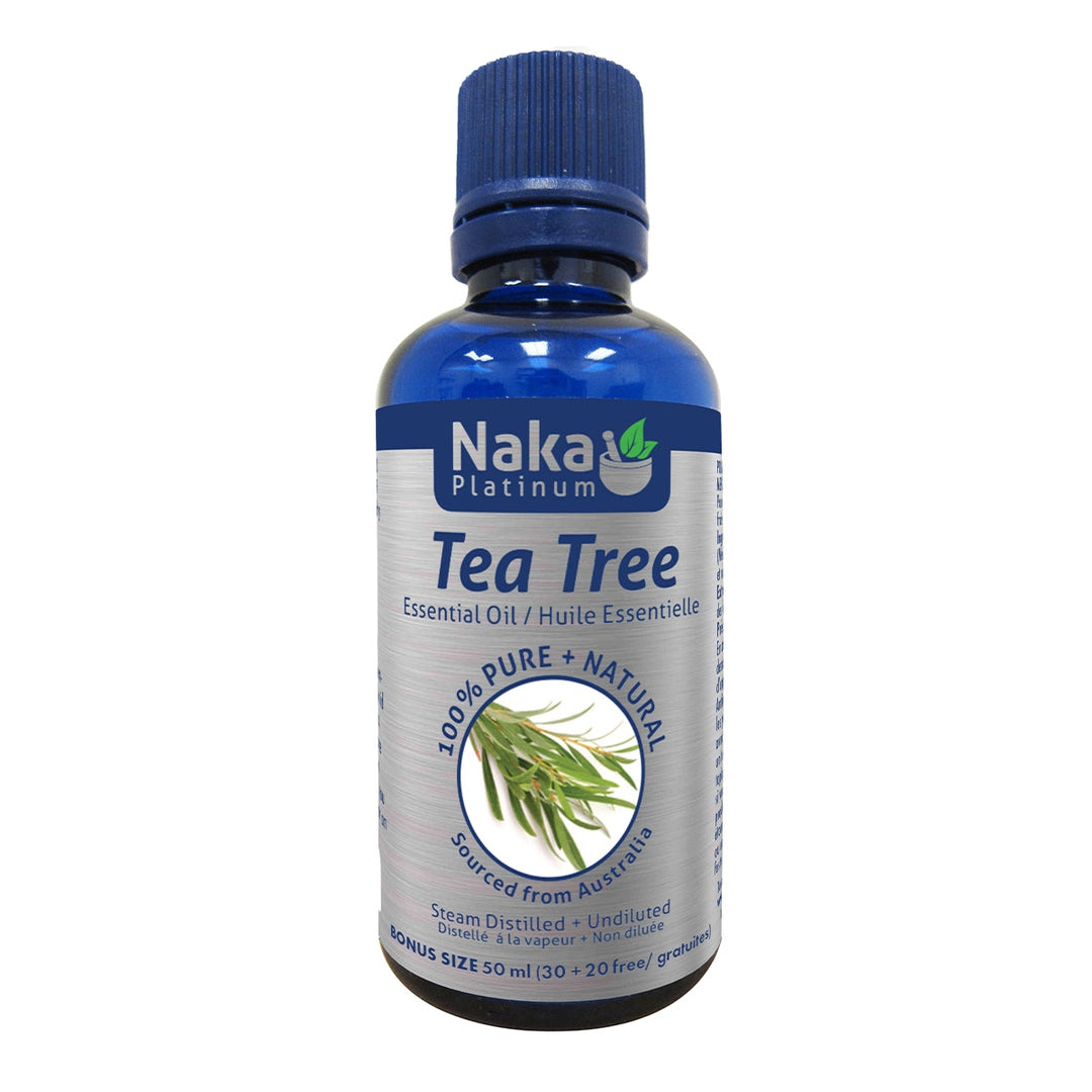 NAKA - PLATINUM PURE ESSENTIAL OIL : TEA TREE - 50 ML – Win in Health