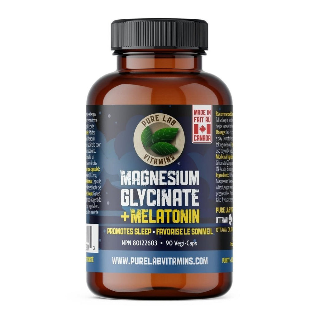 Pure lab - magnesium glycinate + melatonin 90s – Win in Health