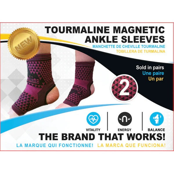 SERENITY 2000 - TOURMALINE - MAGNETIC ANKLE SLEEVES – Win in Health