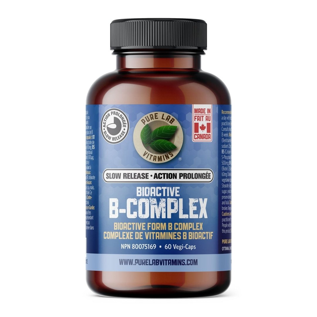 Pure lab - bioactive b complex - 60 vcaps – Win in Health