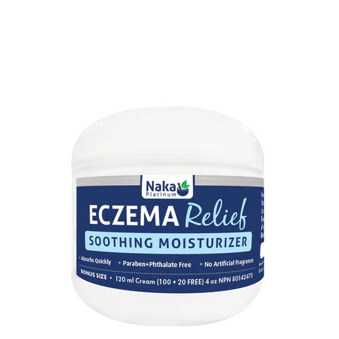 NAKA - PLATINUM SOOTHING MOISTURIZING CREAM FOR ECZEMA RELIEF - 120 M ...