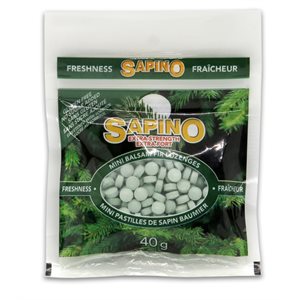 SAPINO - MINI BALSAM FIR LOZENGES, FRESHNESS - 40G BAG – Win in Health