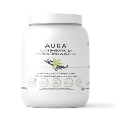 Aura - vanilla plant based protein powder 500 g – Win in Health