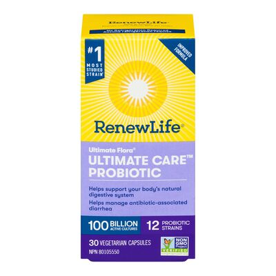 Renew life - ultimate care probiotic 100b - 30 caps – Win in Health