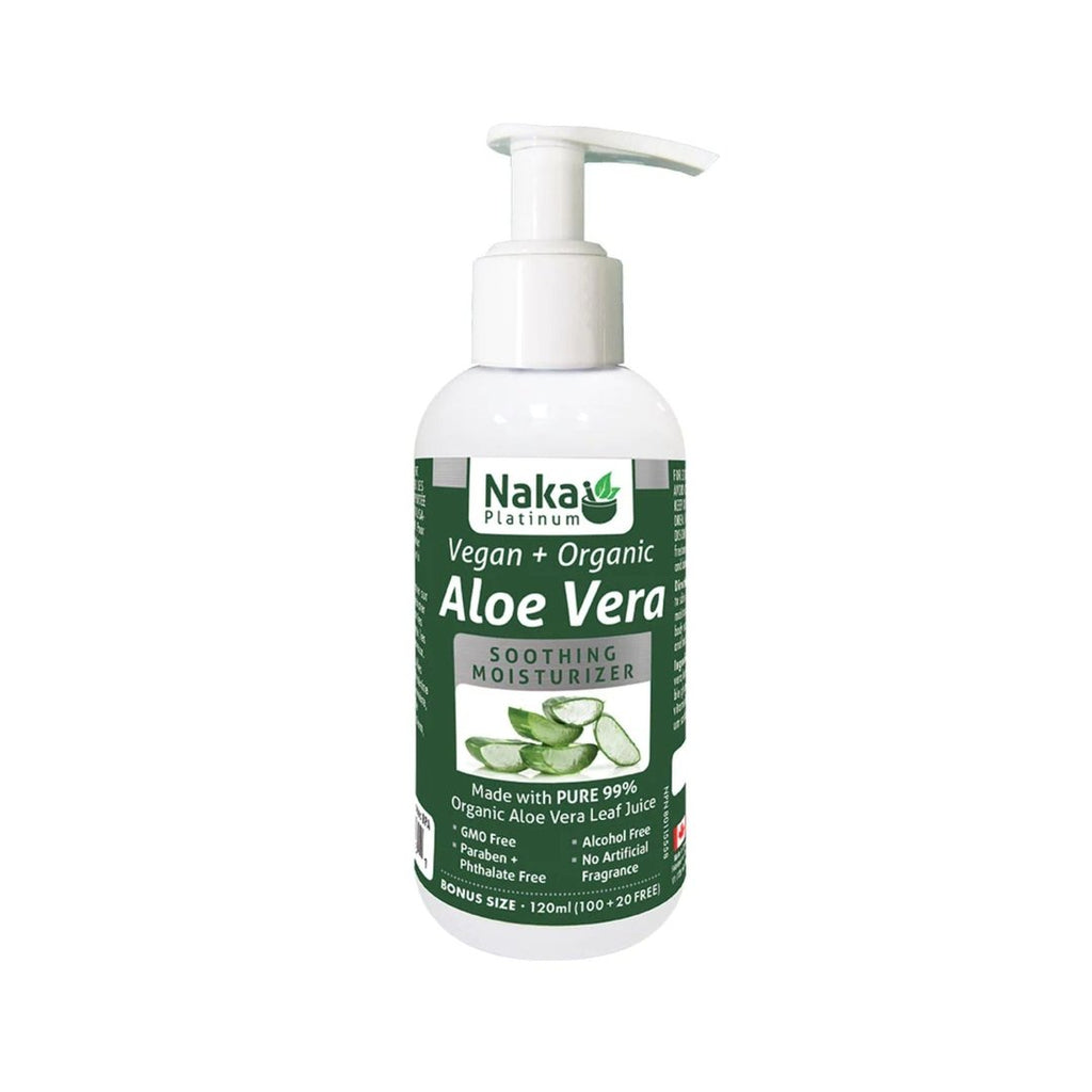 Naka - platinum soothing aloe vera (vegan, organic) pump - 120 ml – Win ...