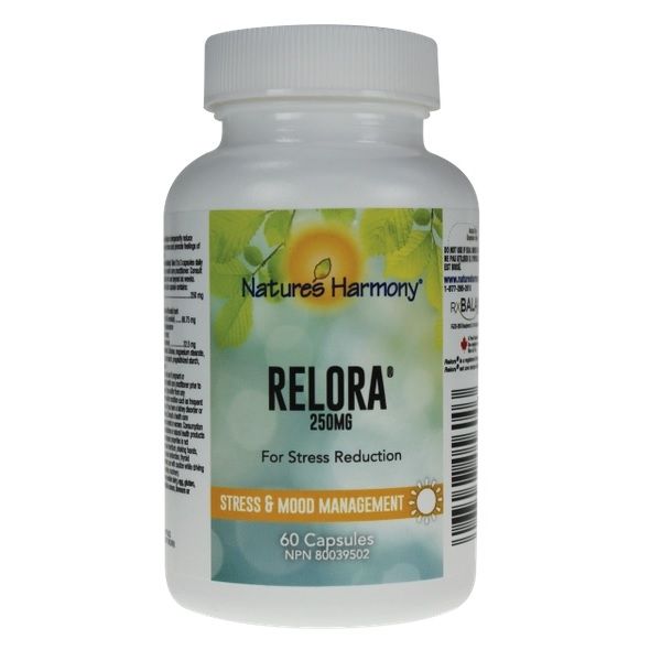 Relora 250mg - designed specifically for natural stress management ...