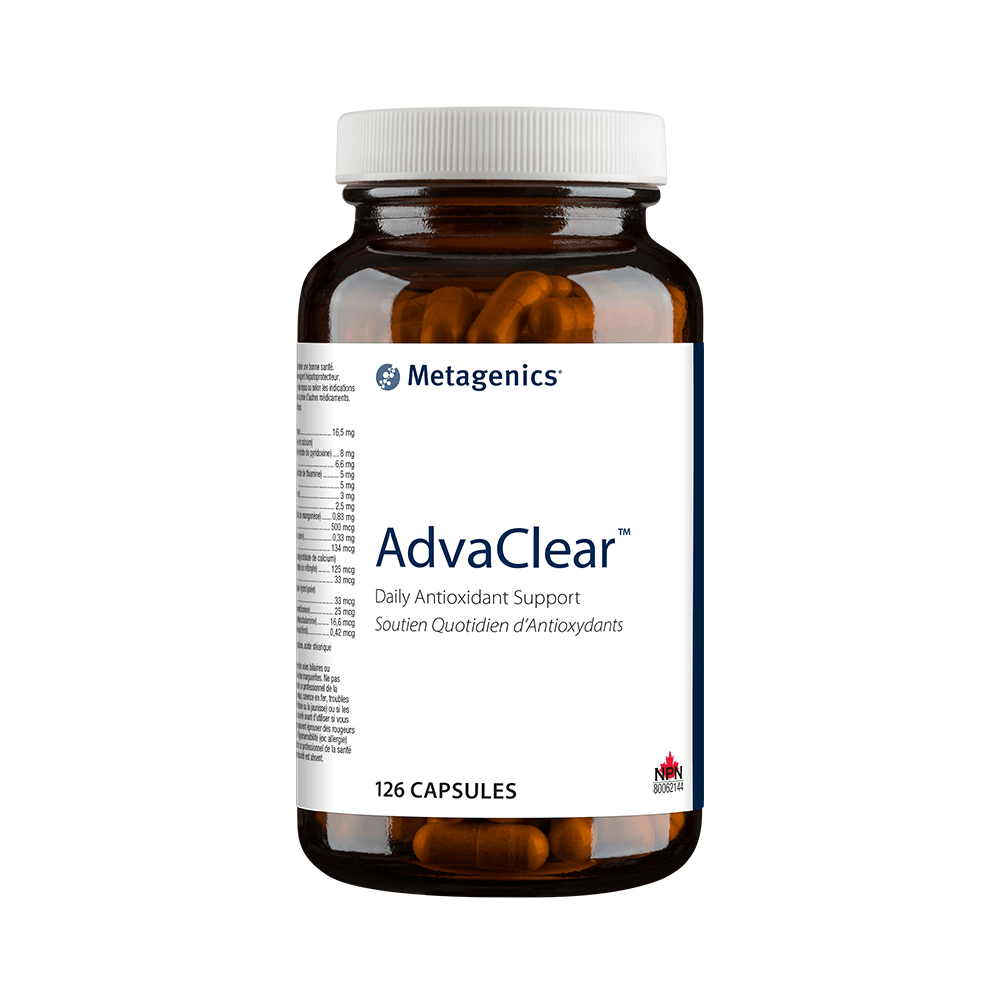 Metagenics AdvaClear supports daily detoxification – Win in Health