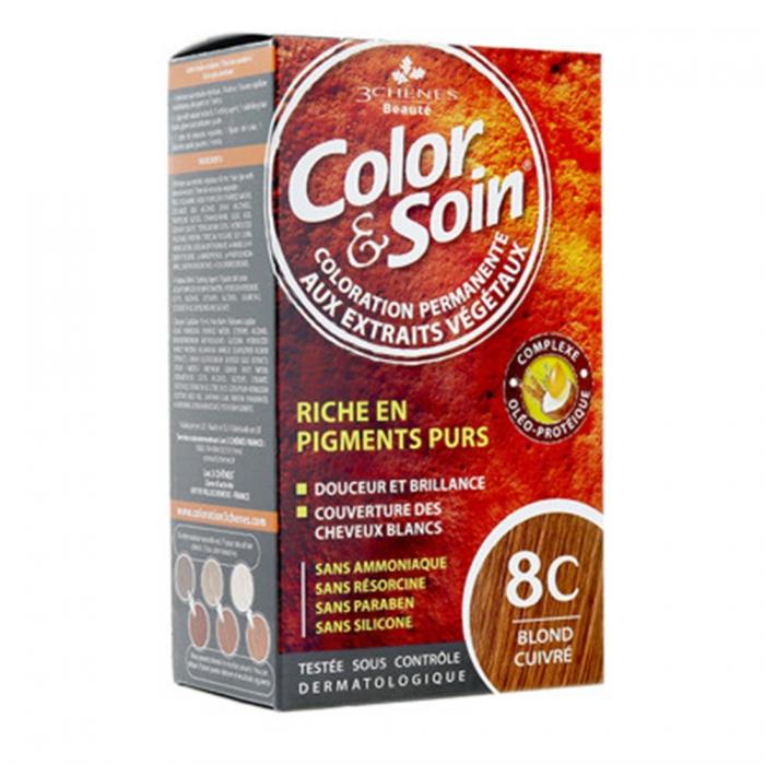 Copper Blond 8C - a permanent hair colour with plant extracts – Win in ...