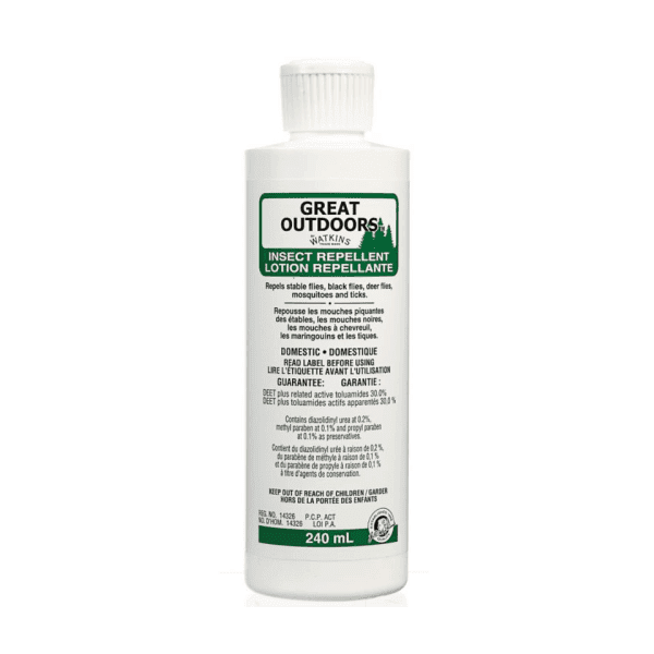 Watkins great outdoors - insect repellent lotion- 240 ml – Win in Health