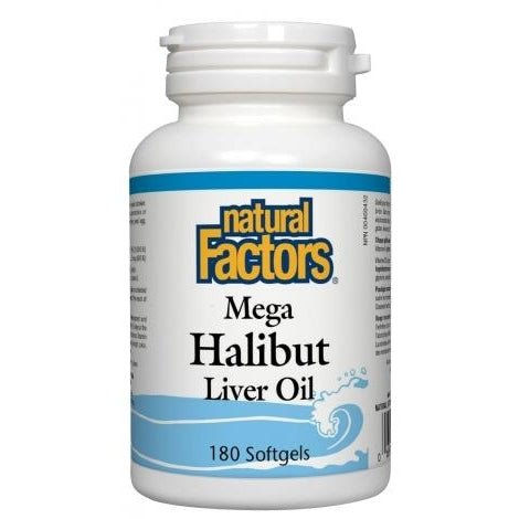 Natural Factors - Mega Halibut Liver Oil – Win in Health