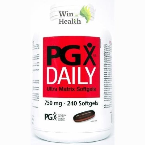 PGX Daily Ultra Matrix Softgeles - helps normalize blood sugar levels ...