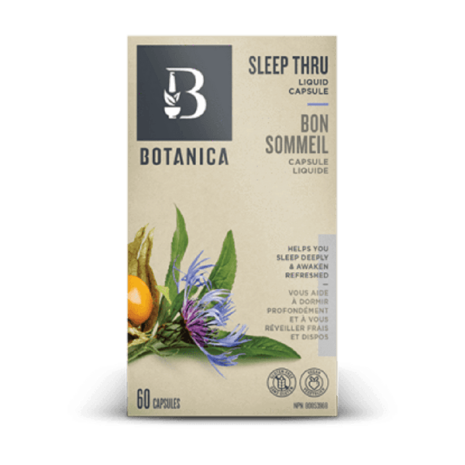 Sleep Thru, Botanica 60 PhytoCaps supports restorative sleep all nigh ...