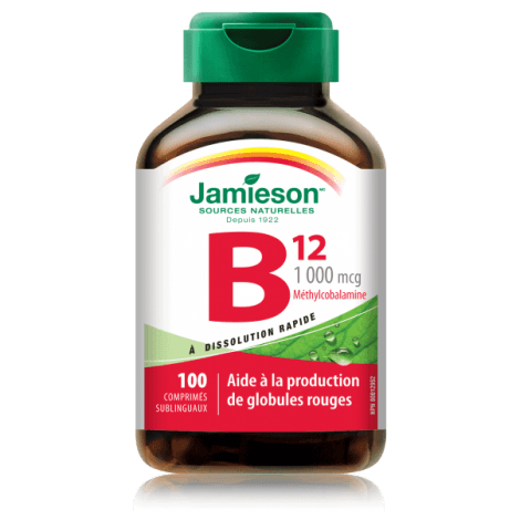 Jamieson - Vitamin B12 1,000 mcg - Win in Health
